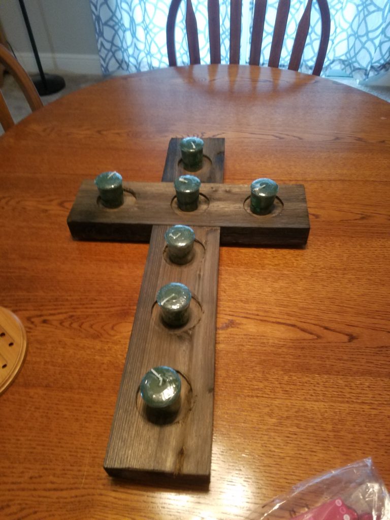 Lenten Candle Cross ideas, instructions – The Wildberry Patch